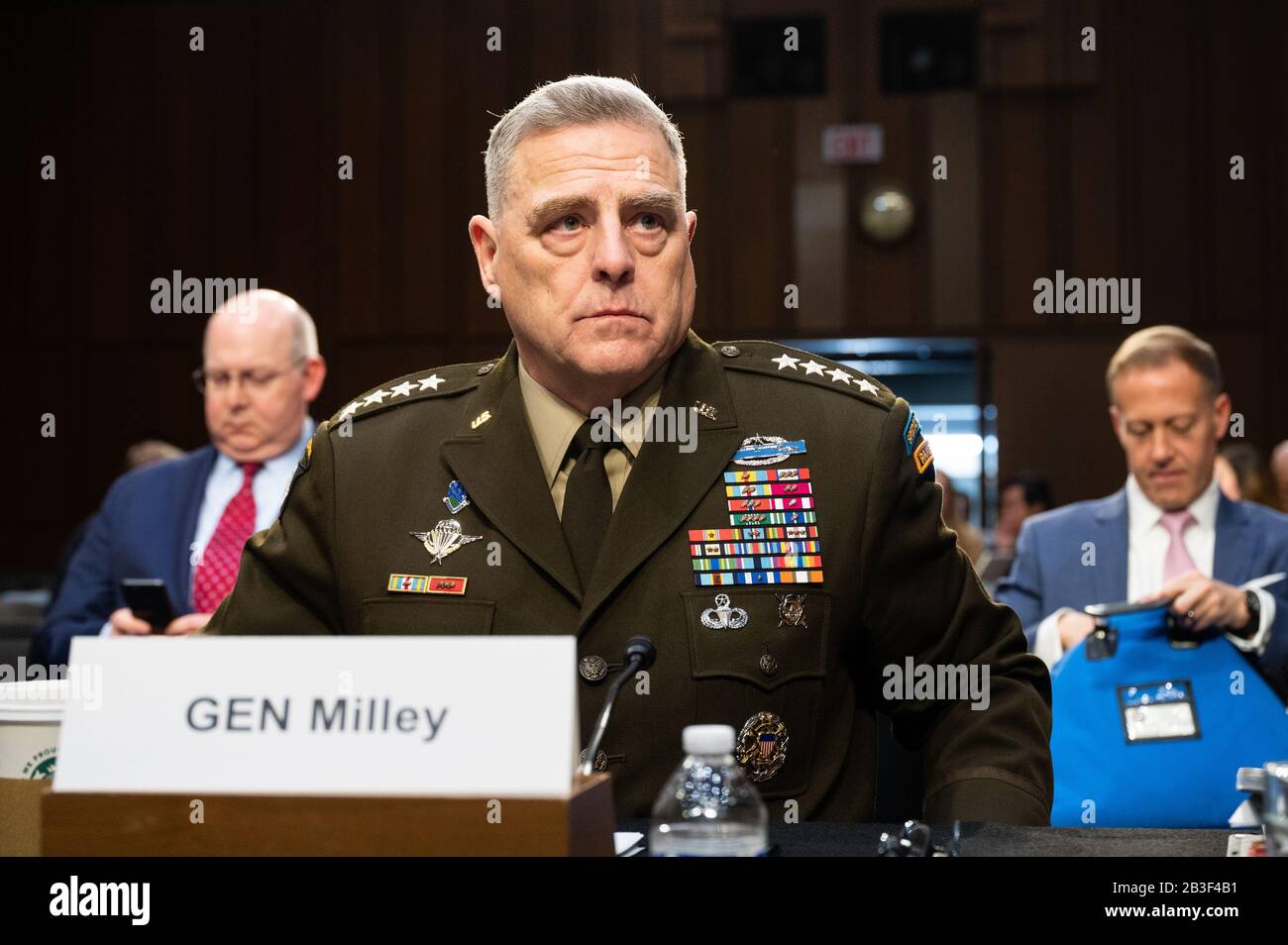 Washington, United States. 04th Mar, 2020. General Mark Milley ...