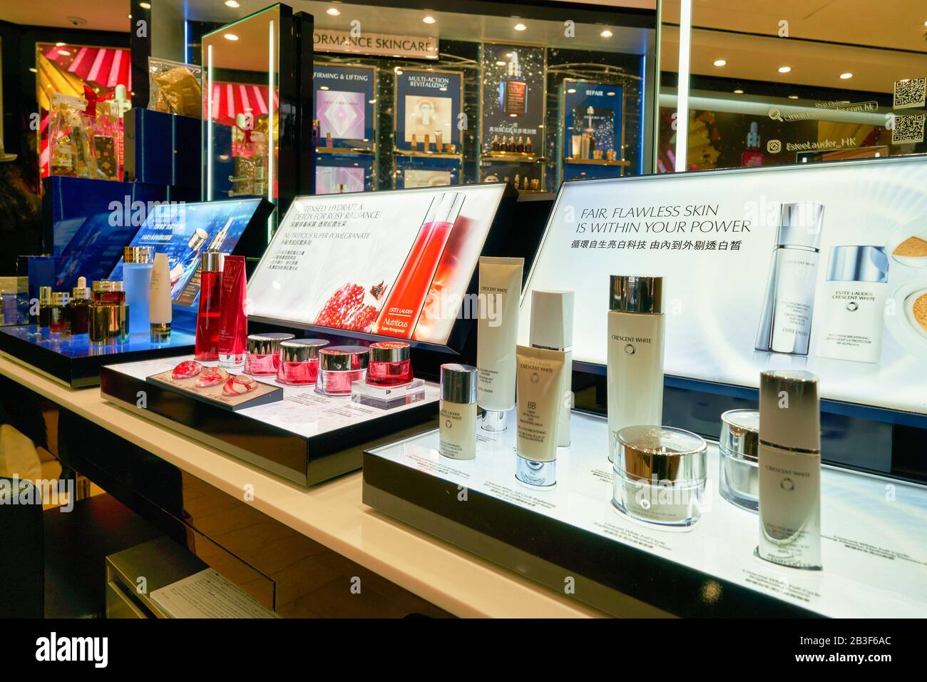 HONG KONG, CHINA - CIRCA JANUARY, 2019: personal care products on ...
