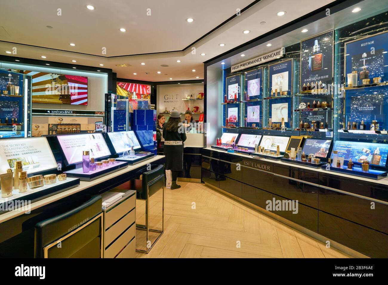 HONG KONG, CHINA - CIRCA JANUARY, 2019: personal care products on ...