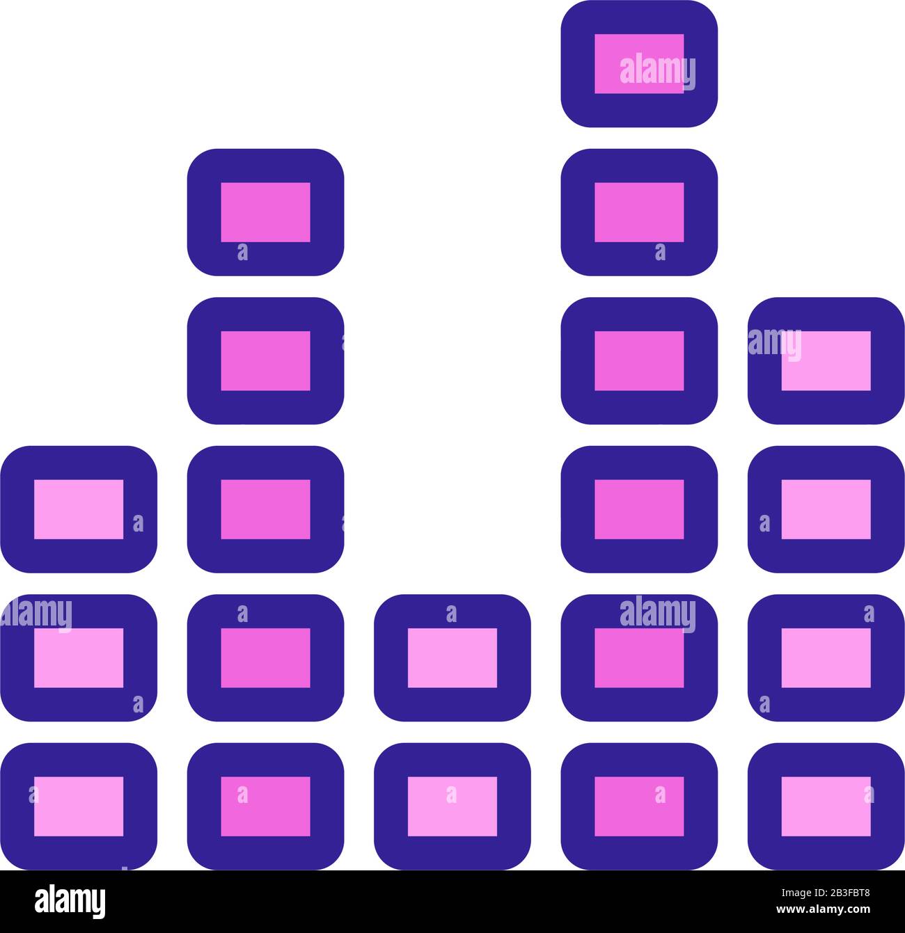 Sound acoustics icon vector. Isolated contour symbol illustration Stock ...