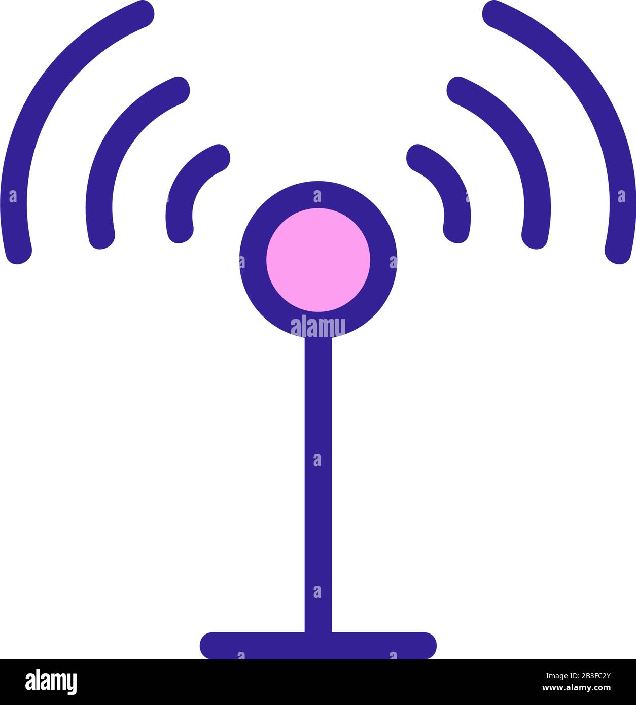 Sound acoustics icon vector. Isolated contour symbol illustration Stock ...