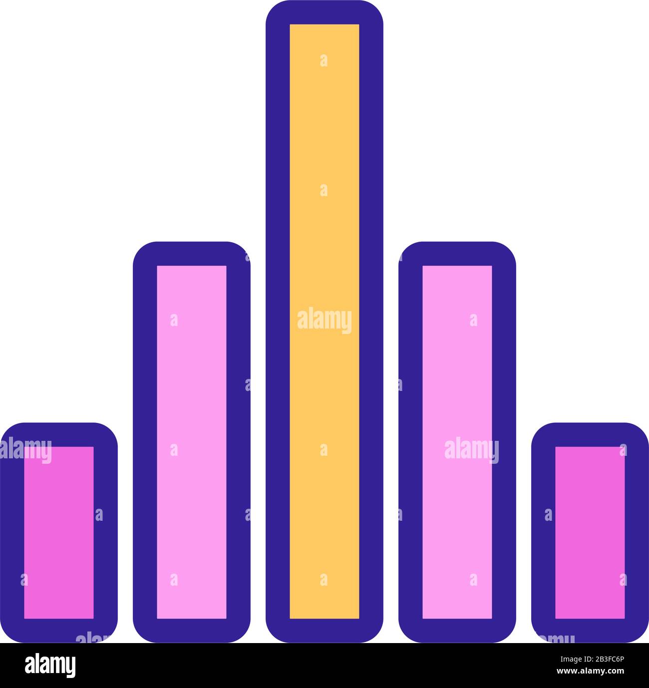 Sound acoustics icon vector. Isolated contour symbol illustration Stock ...