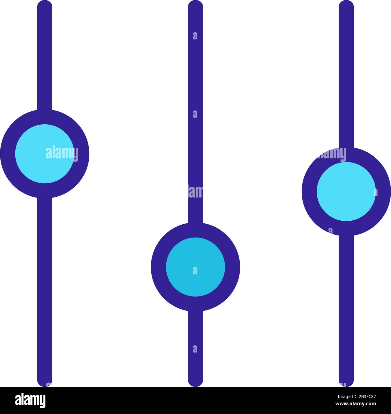 Sound acoustics icon vector. Isolated contour symbol illustration Stock ...