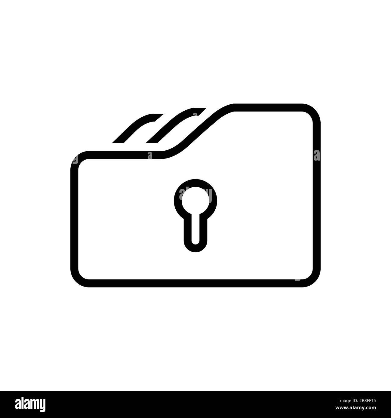 Data encryption icon hi-res stock photography and images - Alamy