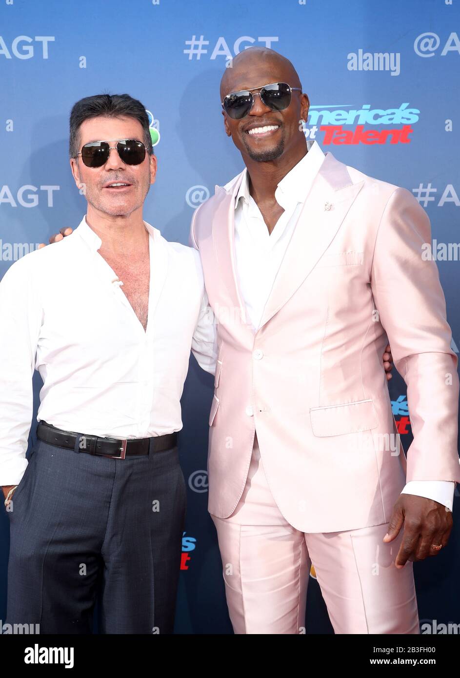 Simon cowell and terry crews hi-res stock photography and images - Alamy