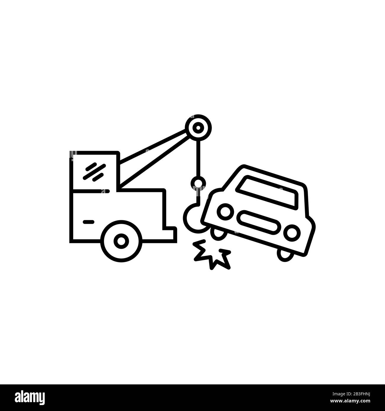 Car breakdown insurance Stock Vector Images - Alamy