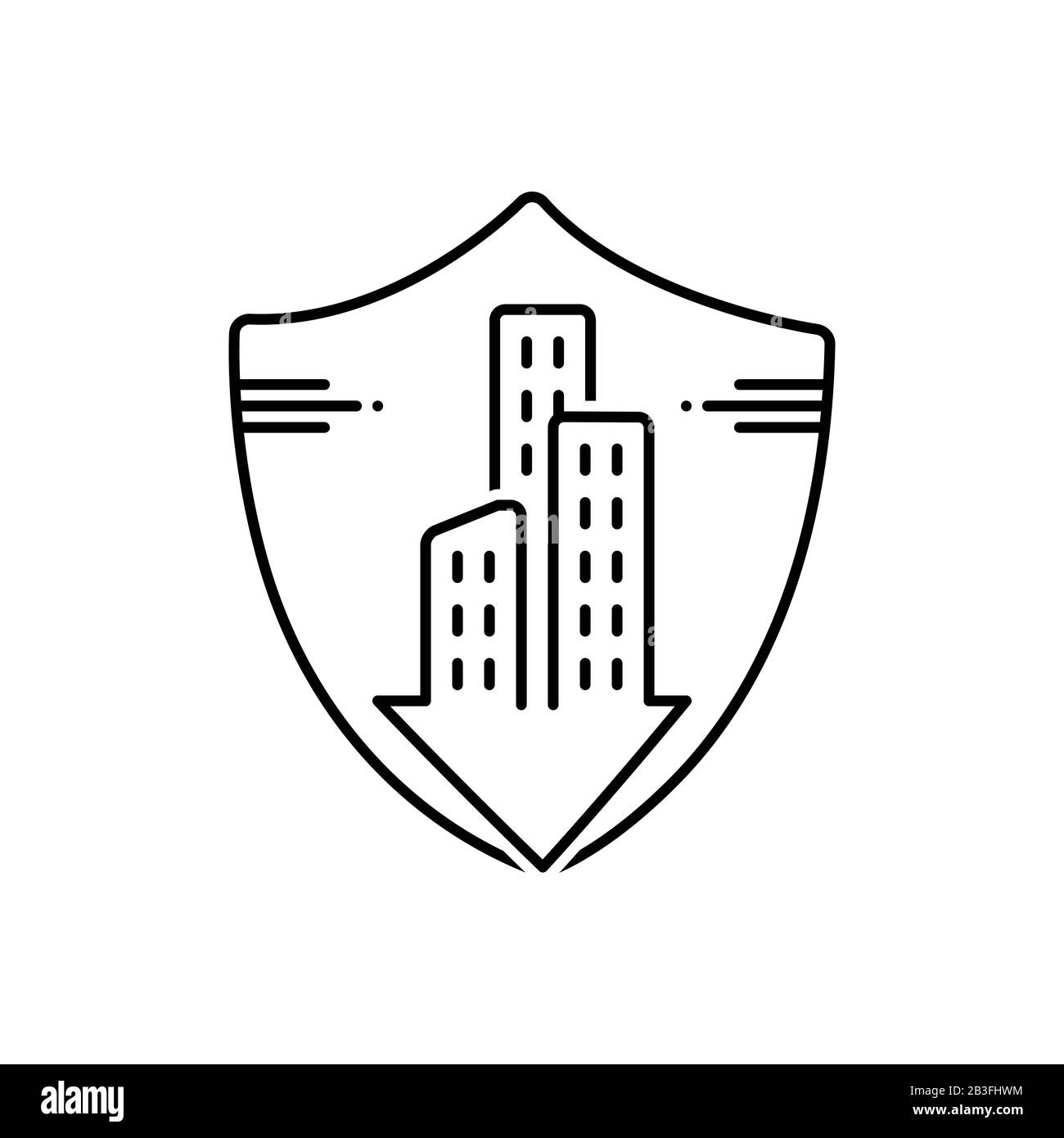 Condo insurance icon Stock Vector Image & Art - Alamy