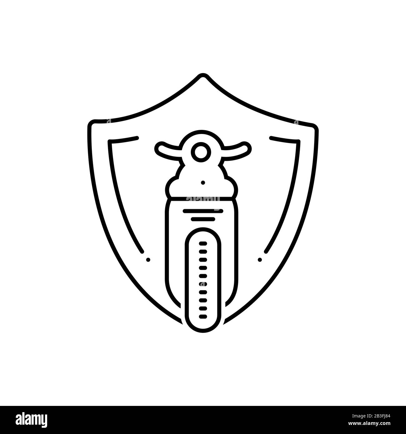 Motor cycle sign Stock Vector Images - Alamy