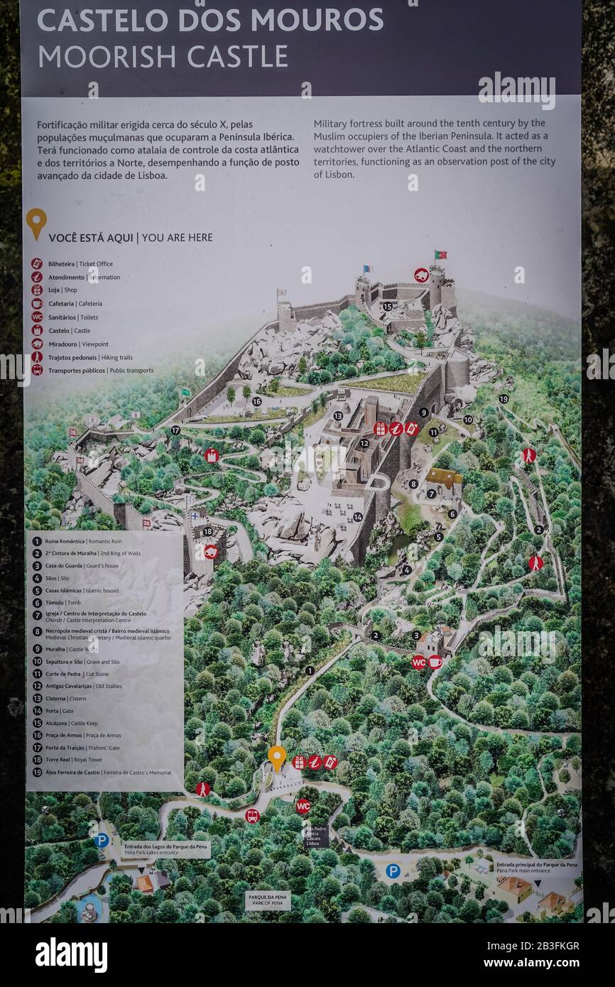 Moorish castle map hi-res stock photography and images - Alamy