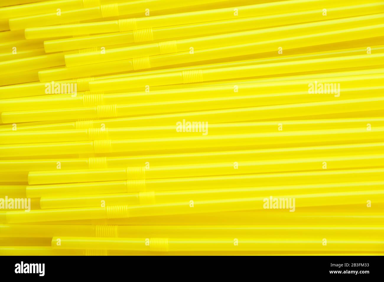 Straws plastic c background yellow screen many group plastic Stock ...