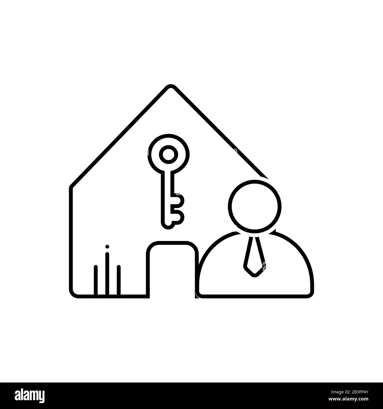 Landlord insurance icon Stock Vector Image & Art - Alamy