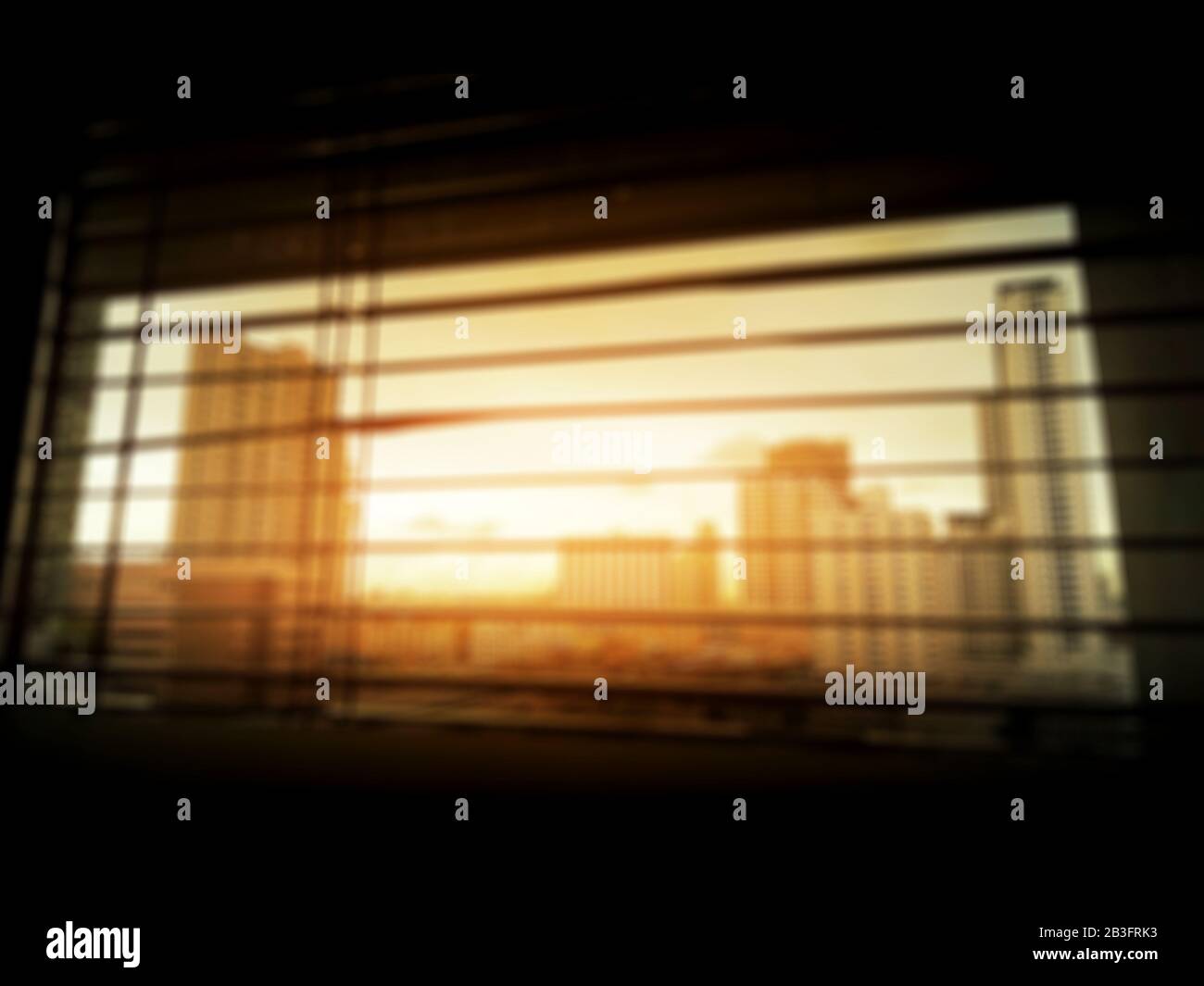 City blurred background, Window view Stock Photo - Alamy