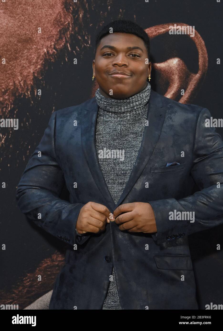 Los Angeles, California, USA 1st March 2020 Actor Charles Lott Jr ...