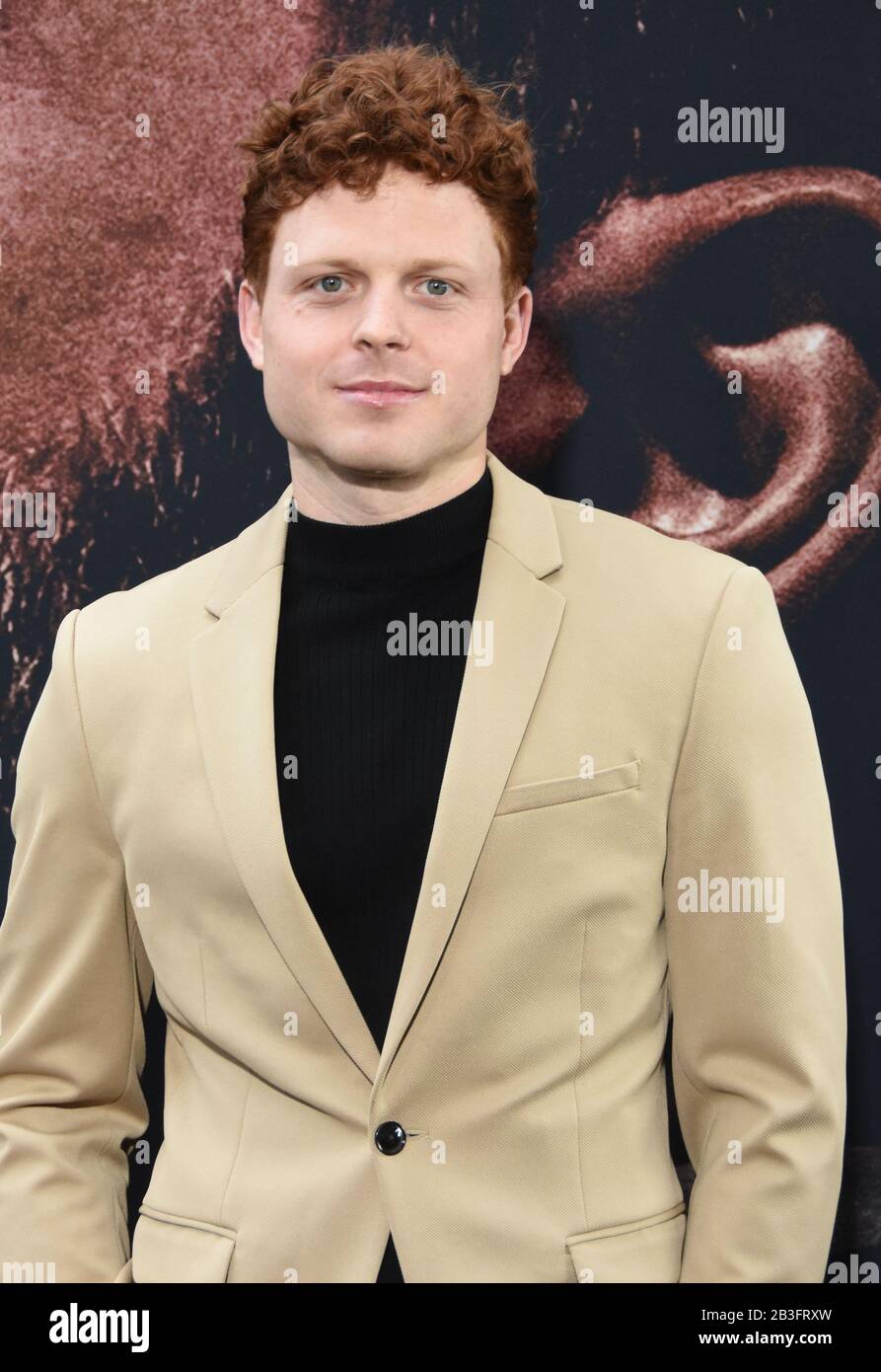 Los Angeles, California, USA 1st March 2020 Actor Caleb Foote attends ...