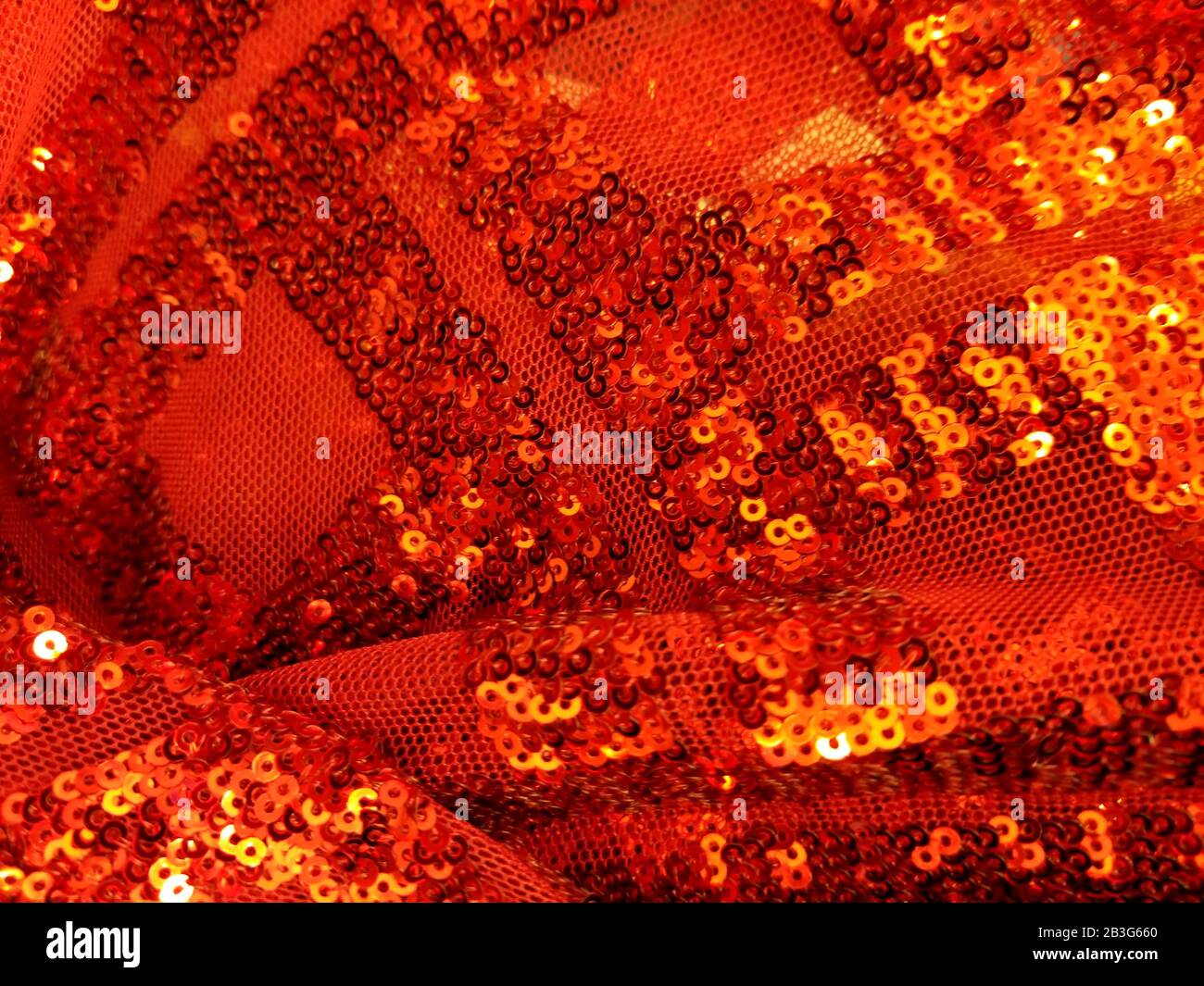 Red sequins hi-res stock photography and images - Alamy