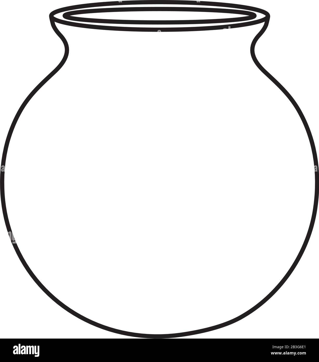 cauldron pot traditional isolated icon Stock Vector Image & Art - Alamy