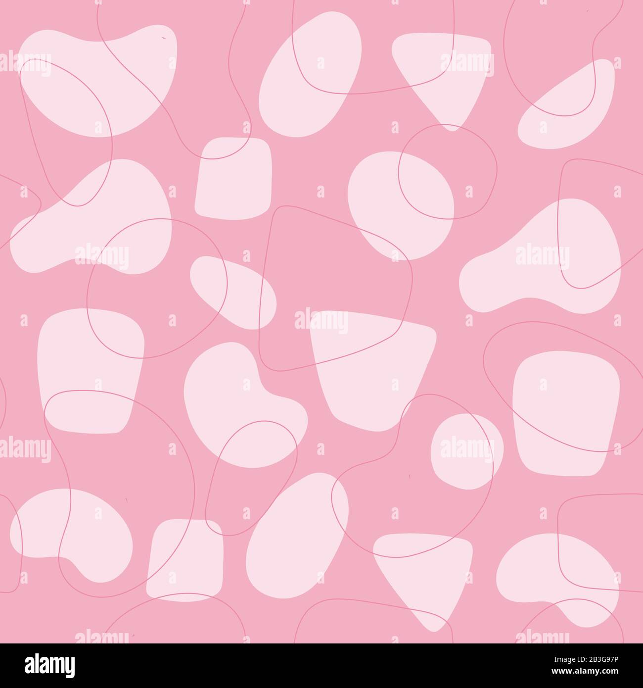 Abstract modern retro seamless background spots shapes Stock Vector ...