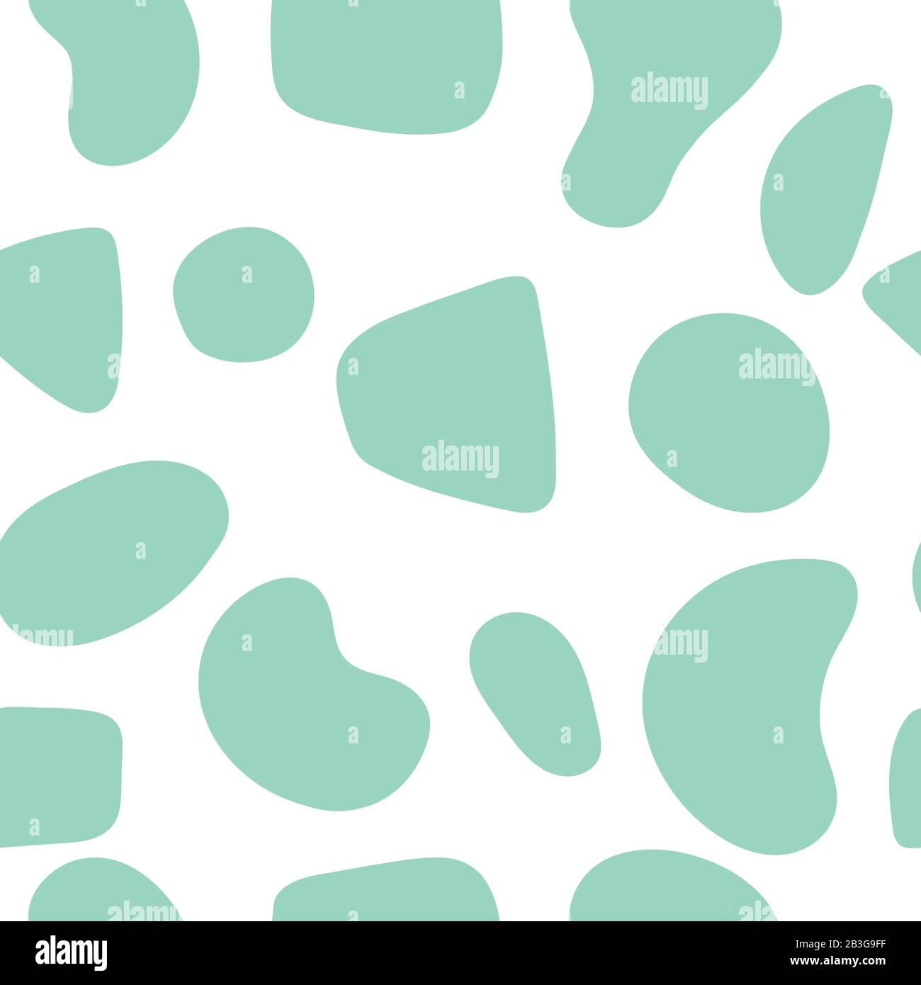 Abstract modern retro seamless background spots shapes Stock Vector ...