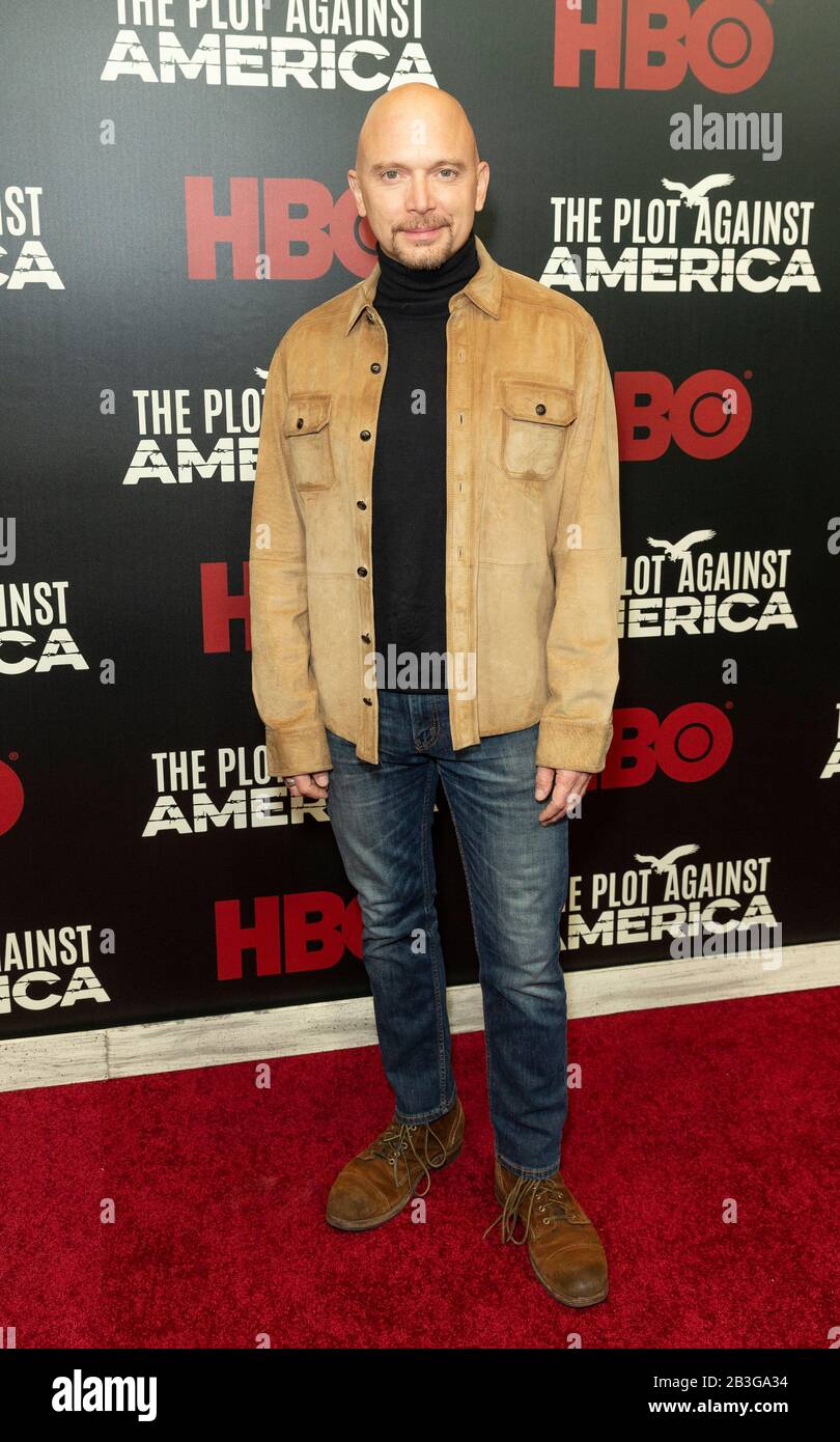New York, NY - March 4, 2020: Michael Cerveris attends HBO's "The Plot ...