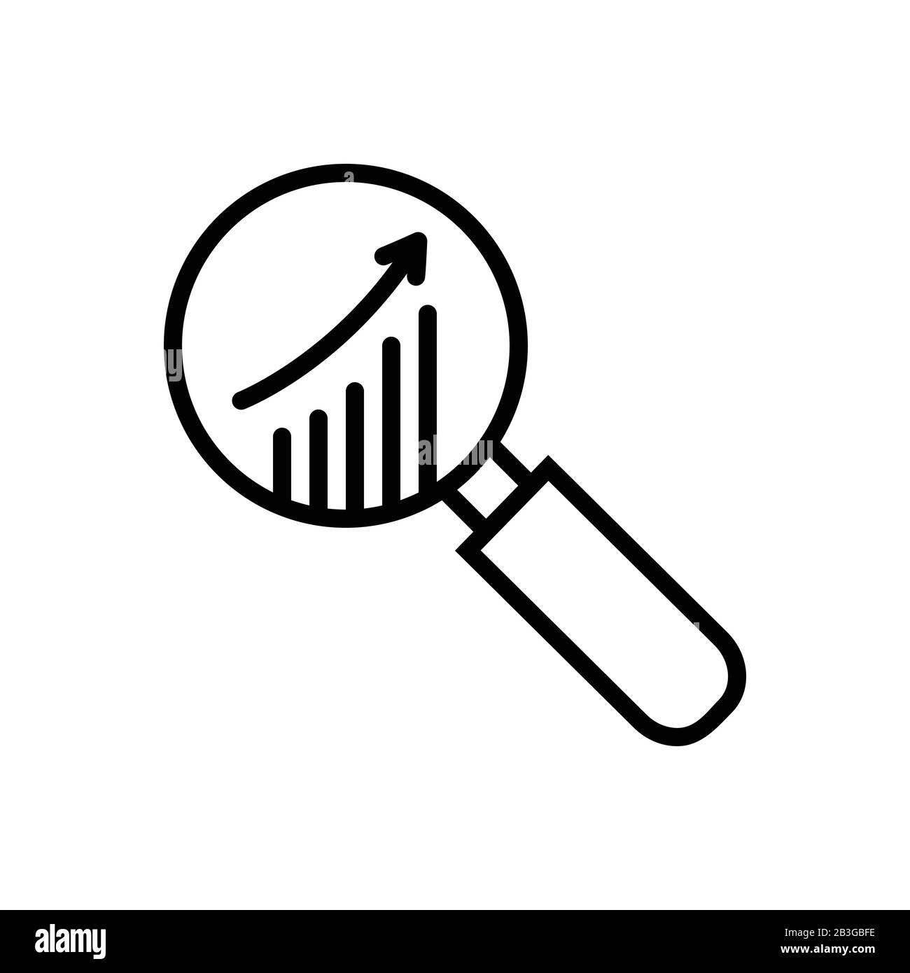 Market research icon Stock Vector Image & Art - Alamy