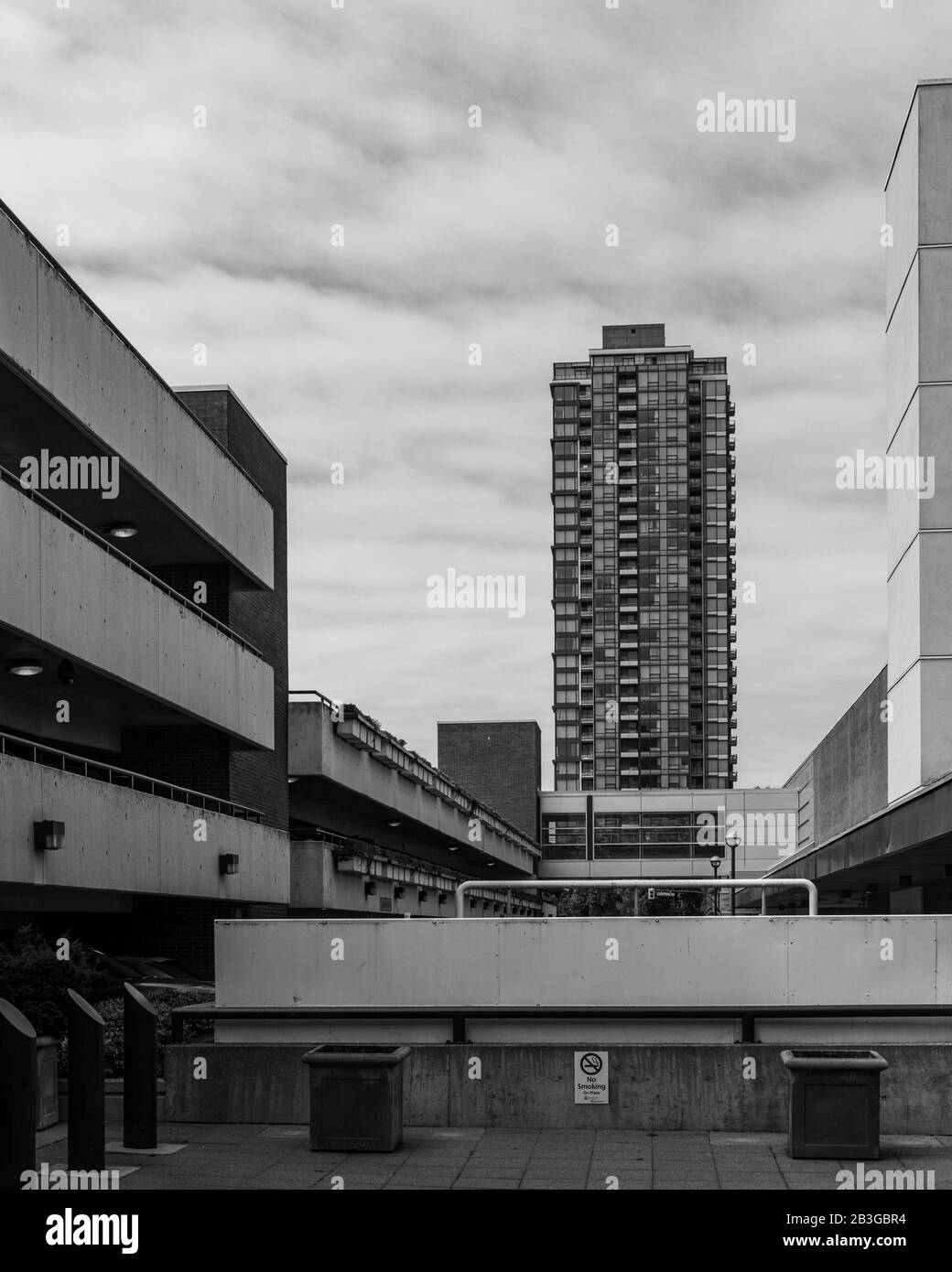 Canada building architecture travel tourism sightseeing Black and White ...