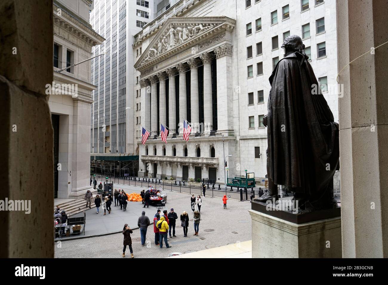 Wall Street Stock Exchange Building