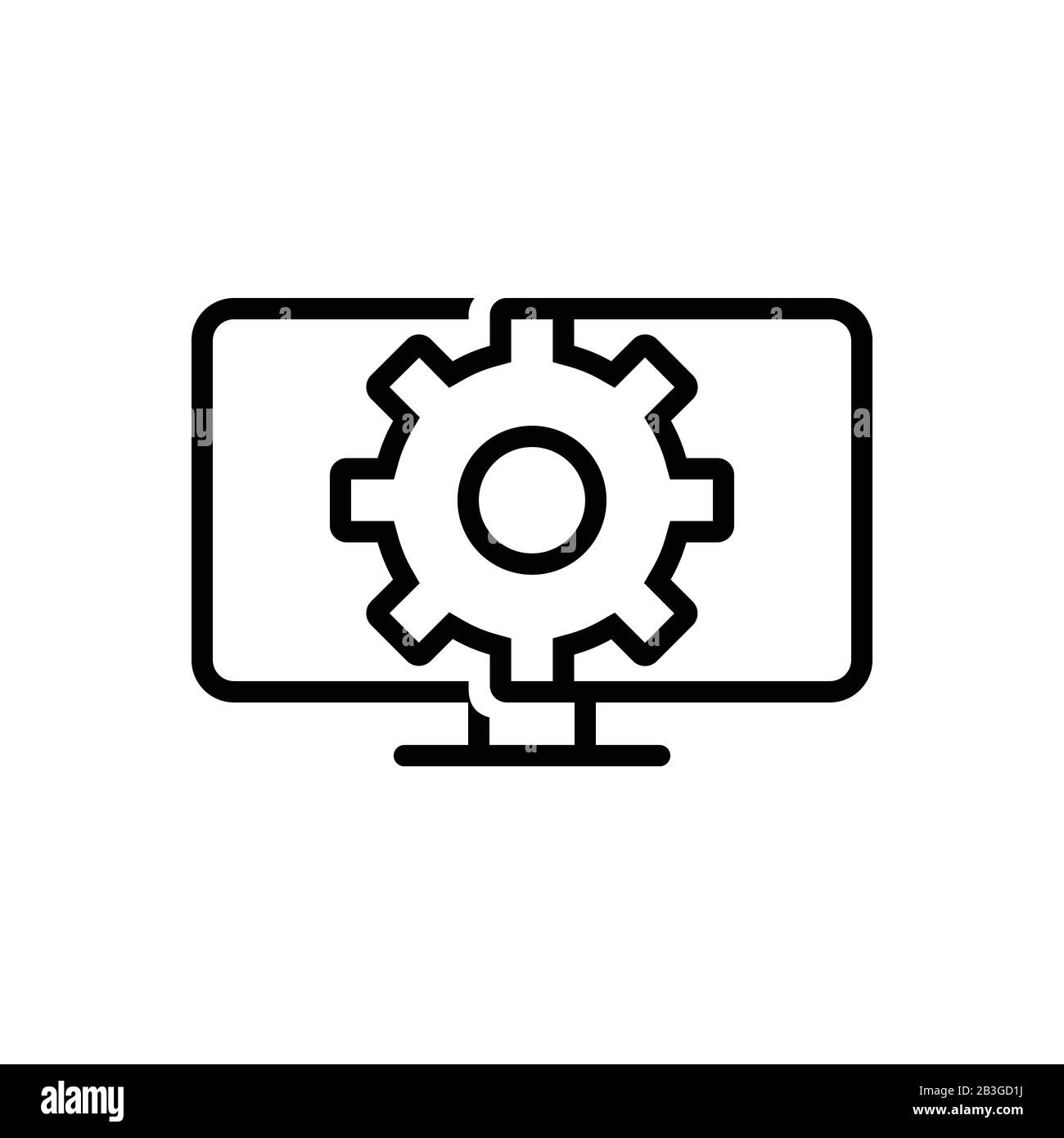 Service setting icon Stock Vector Image & Art - Alamy