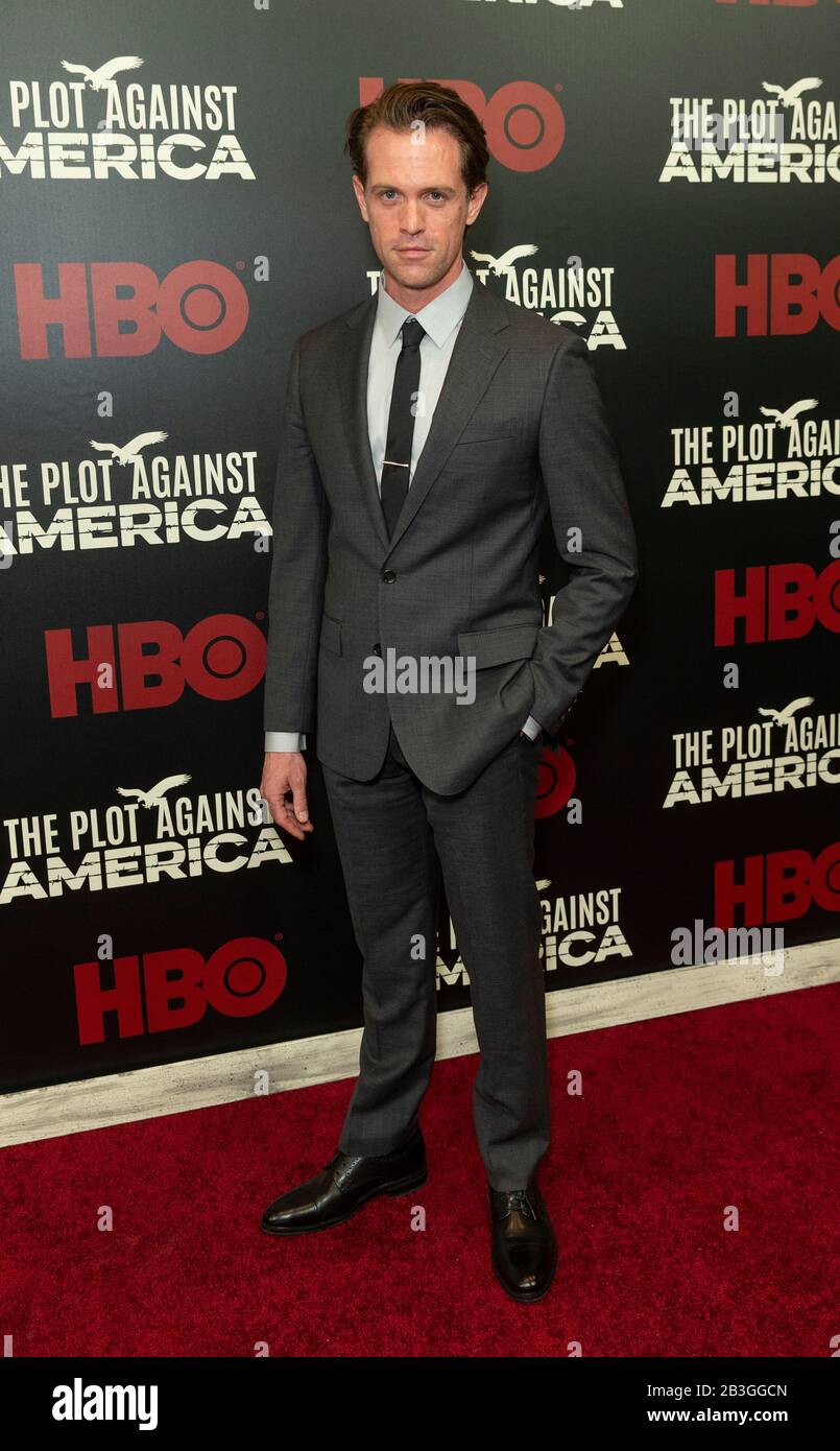 New York, NY - March 4, 2020: Ben Cole attends HBO's "The Plot Against ...