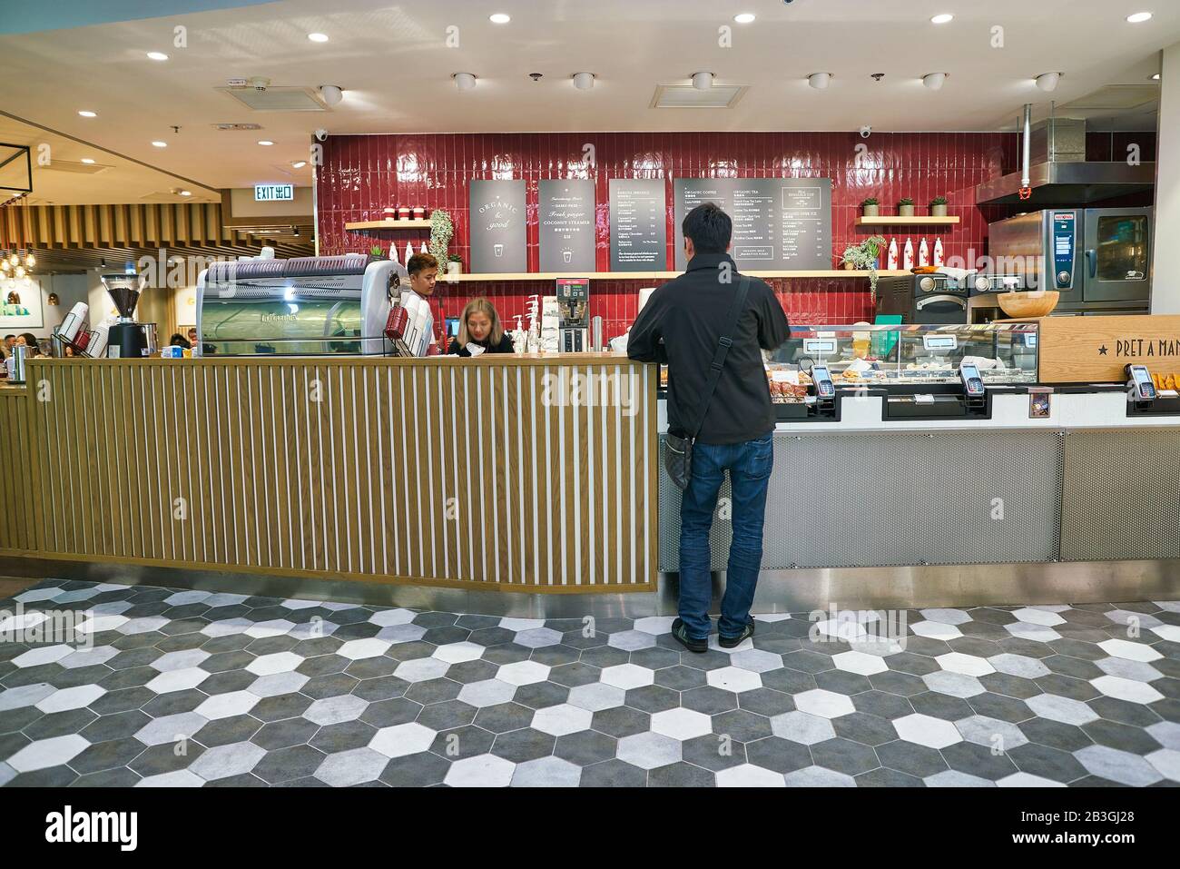 Pret a manger counter hi-res stock photography and images - Alamy