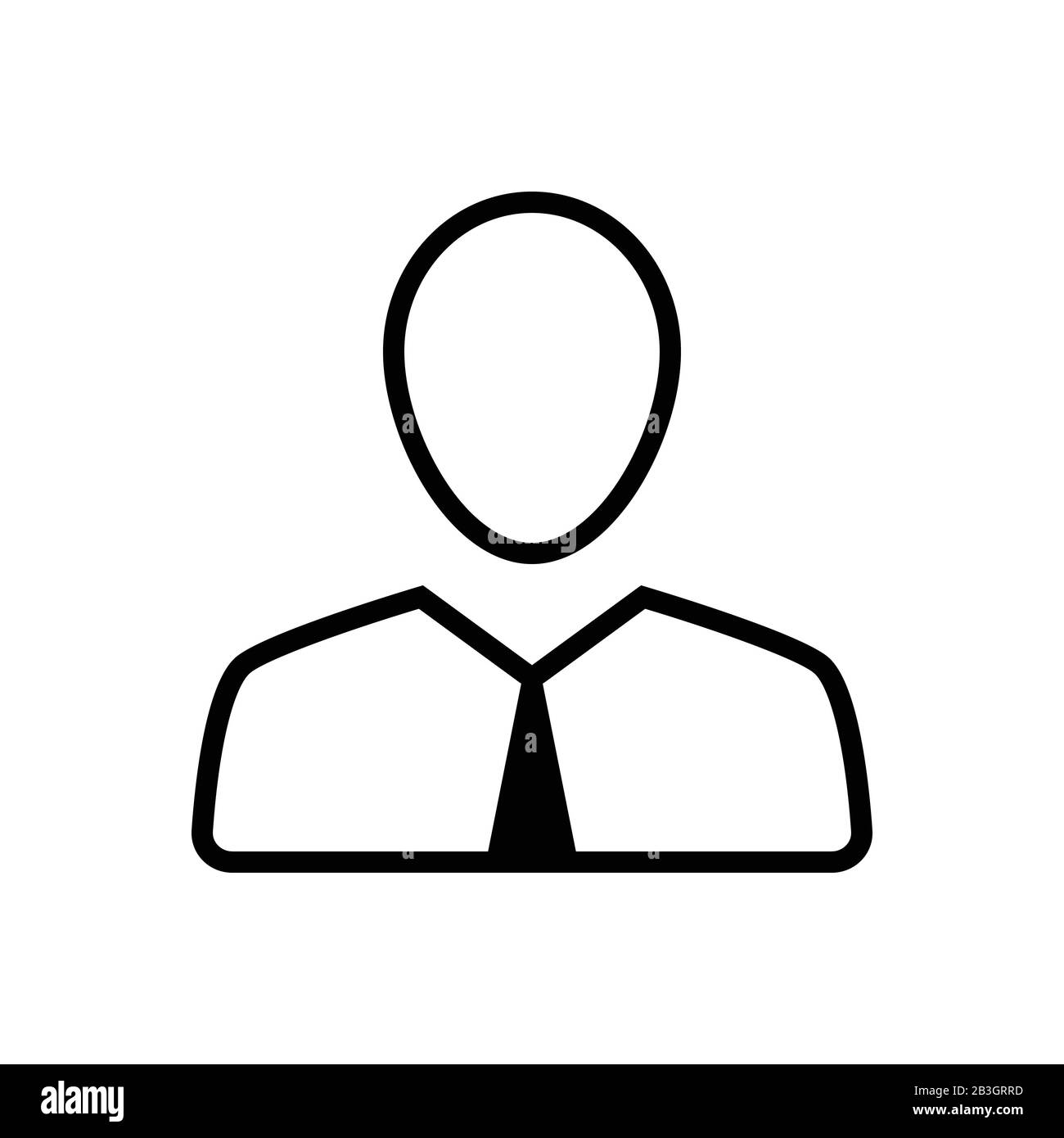 Employee icon Stock Vector Images - Alamy