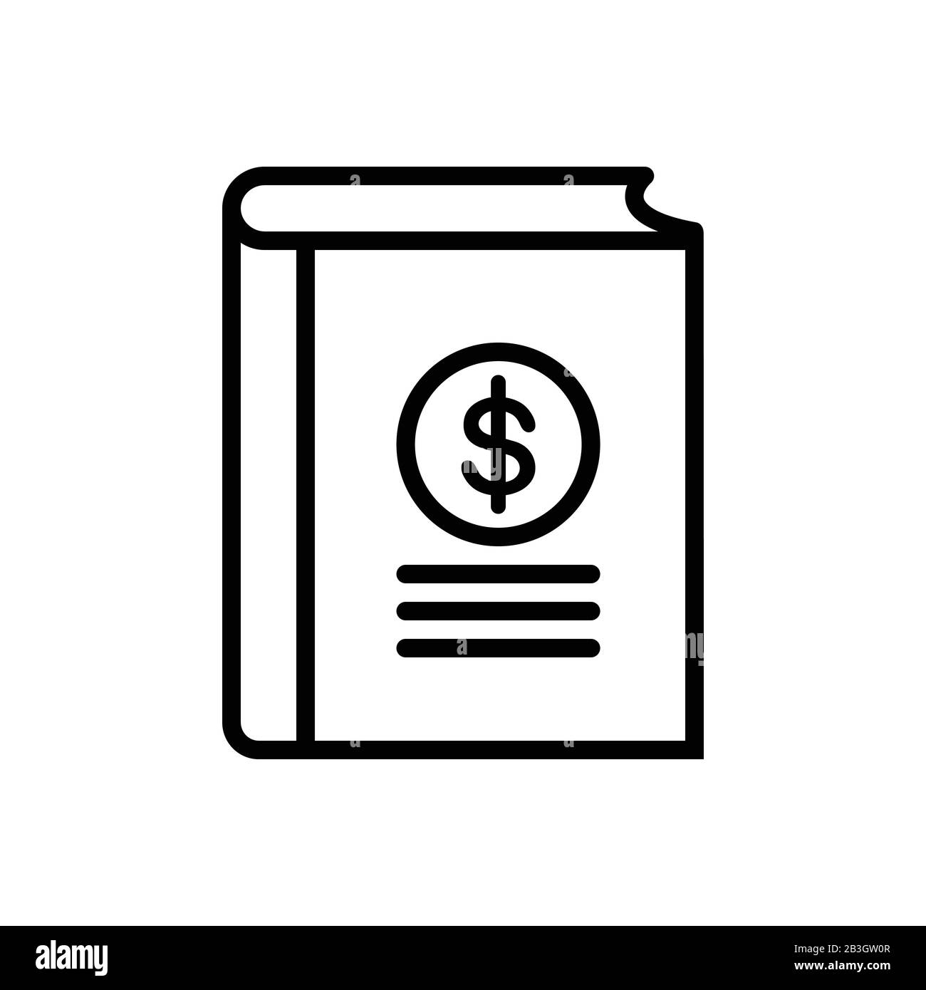 Accounts book icon Stock Vector Image & Art - Alamy