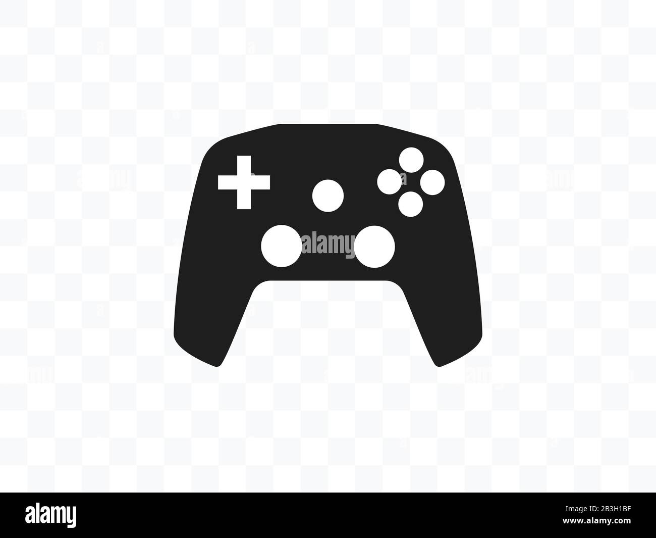 Controller, joystick icon. Vector illustration, flat design Stock ...