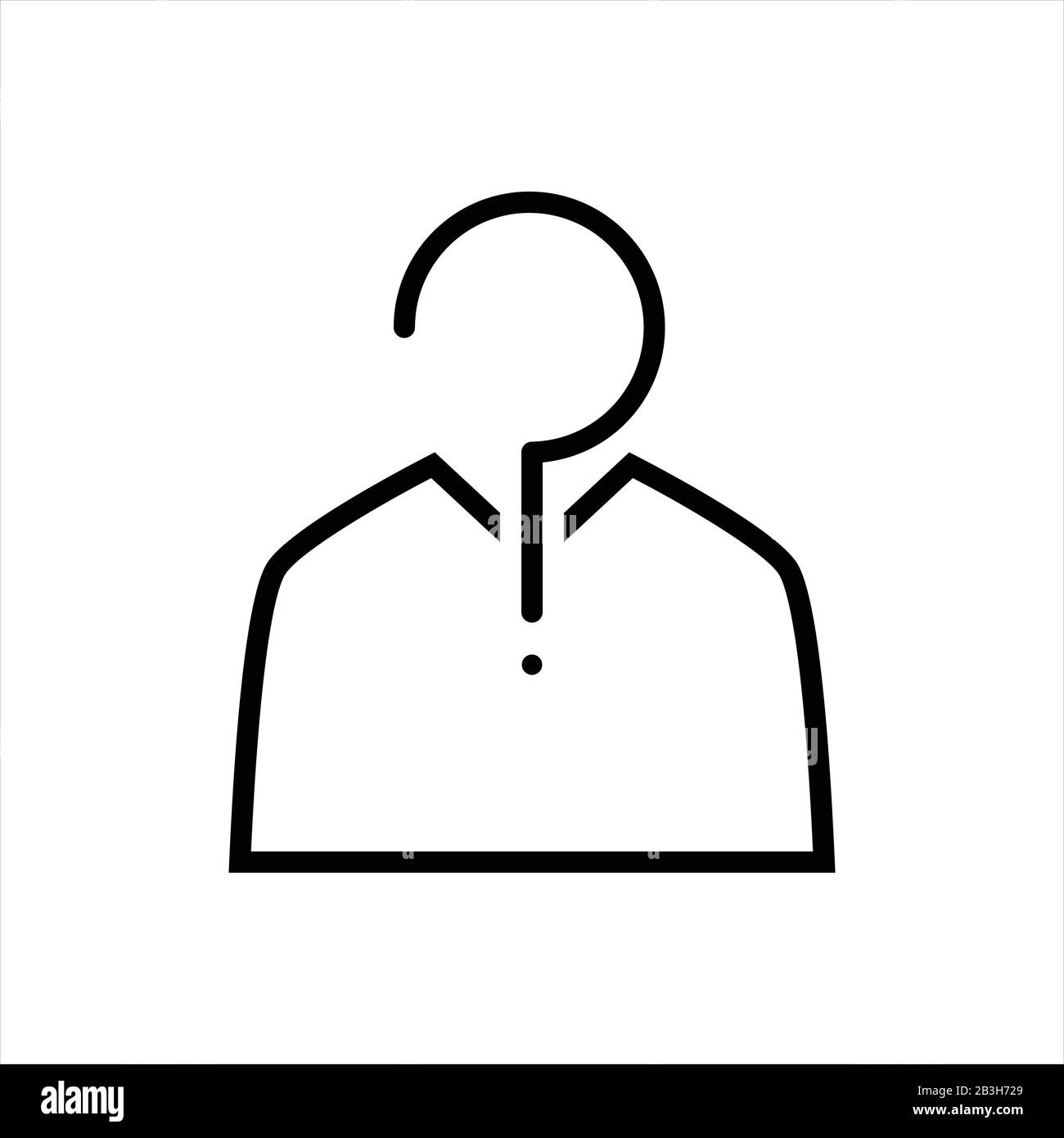 Who icon Stock Vector Images - Alamy