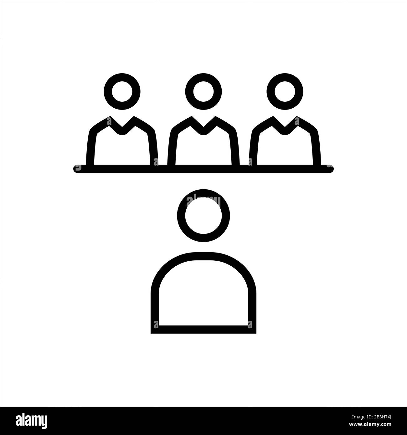 Icon for interview, job Stock Vector Image & Art - Alamy