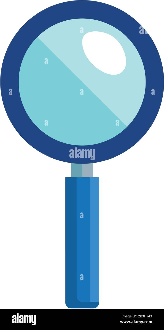 Lupe icon image Cut Out Stock Images & Pictures - Alamy