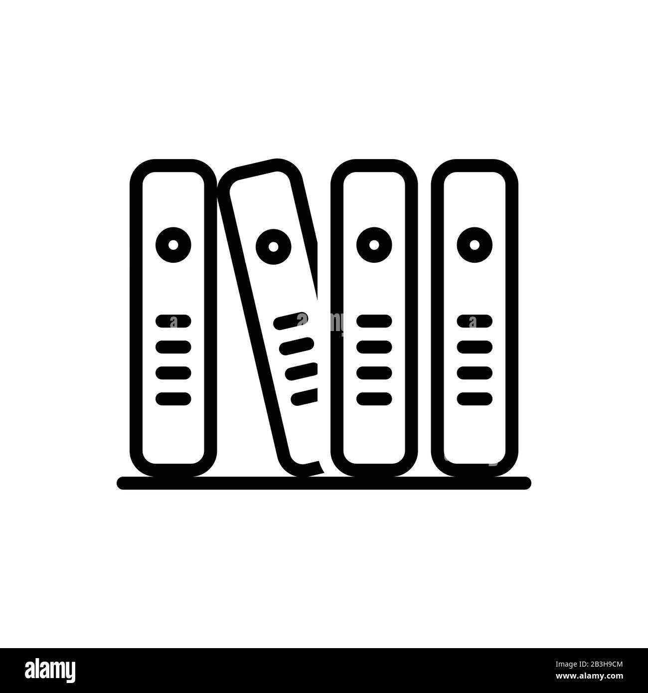 Books shelf icon Stock Vector Image & Art - Alamy