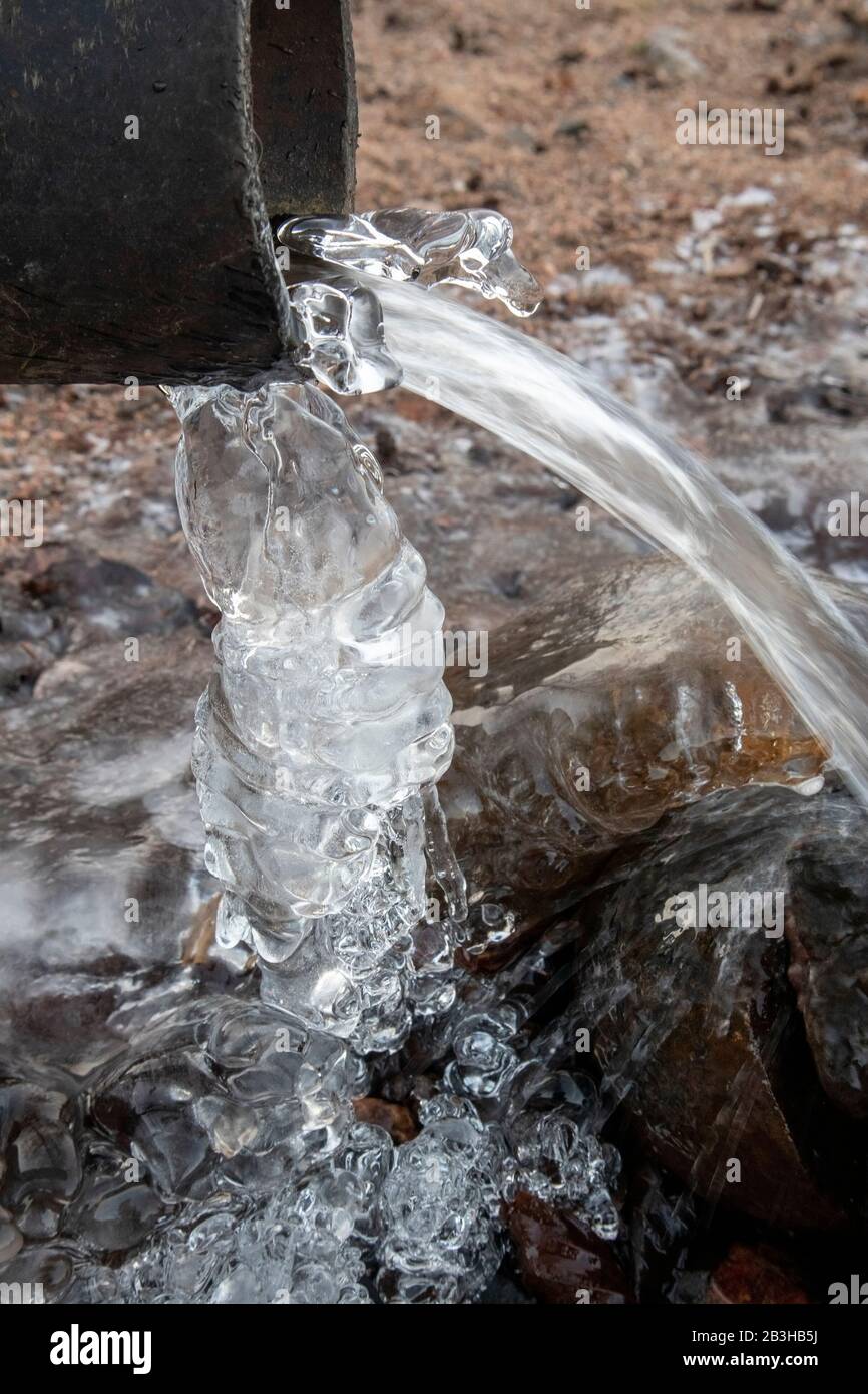 Water running out pipe hi-res stock photography and images - Alamy