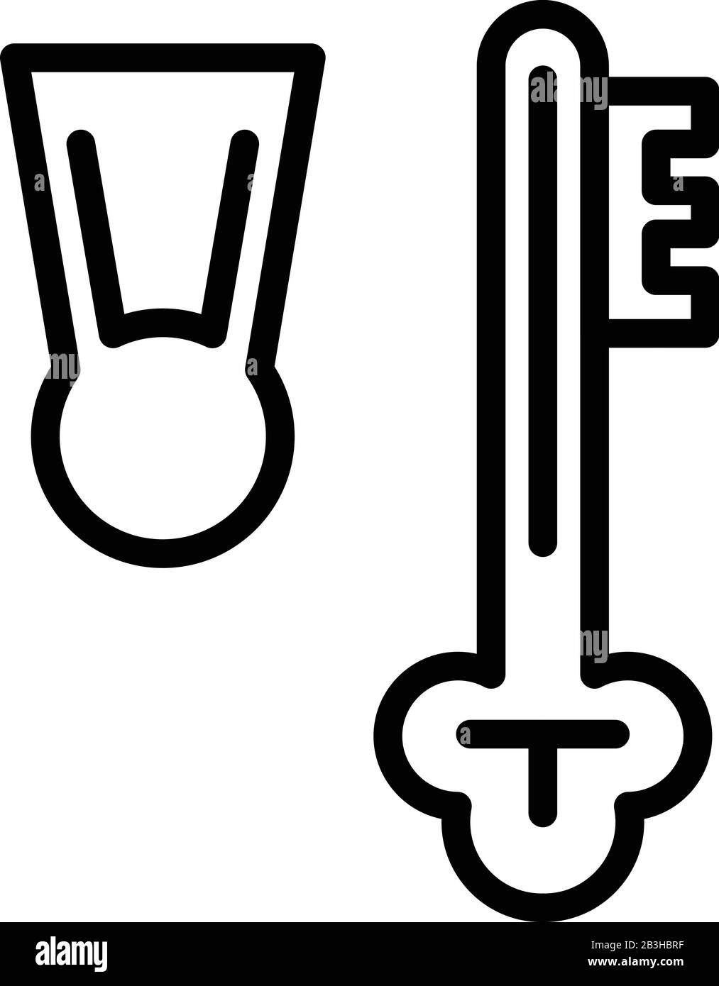 Business strategy goals thin Stock Vector Images - Alamy