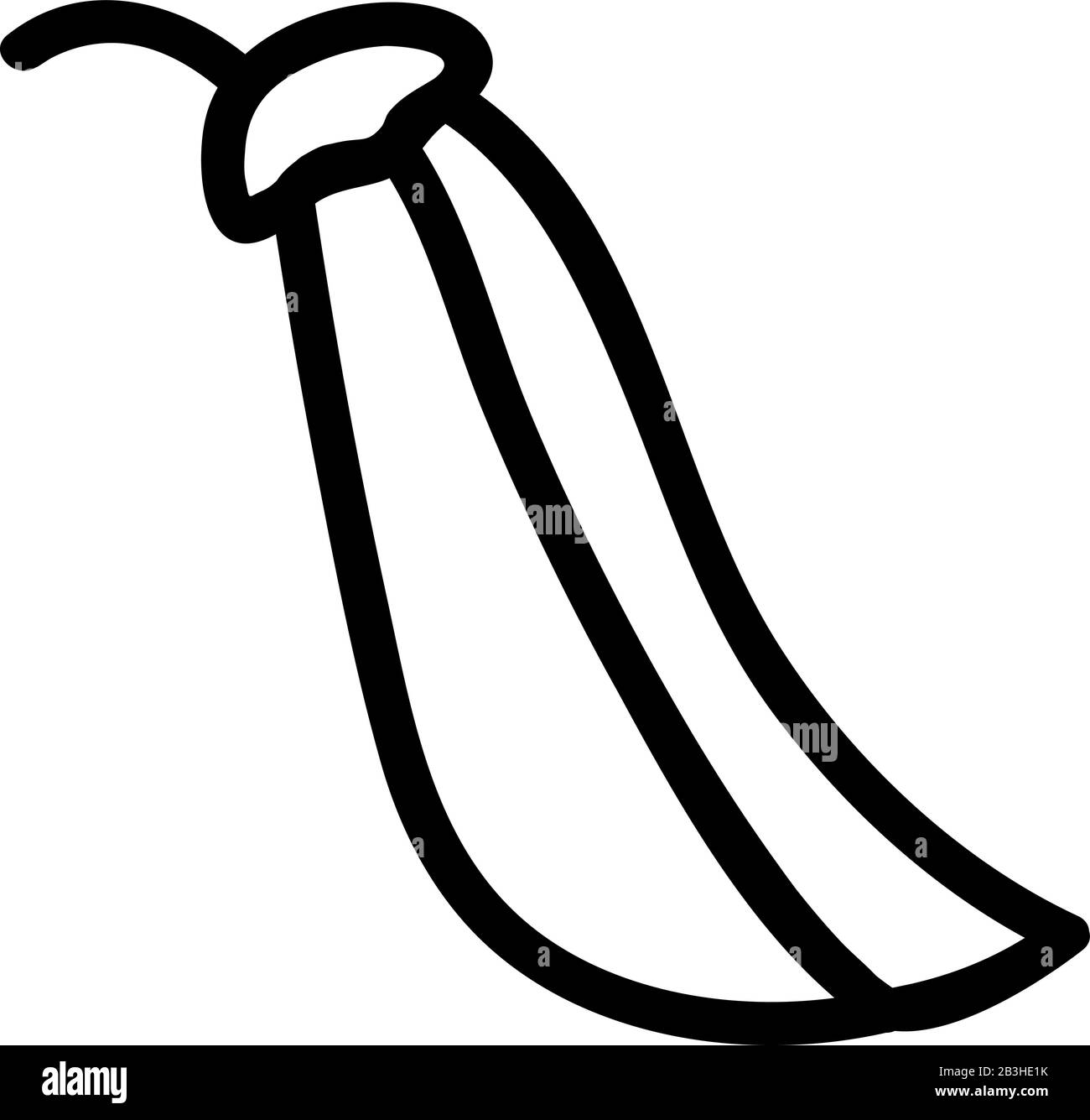 Green pea icon vector. Isolated contour symbol illustration Stock ...