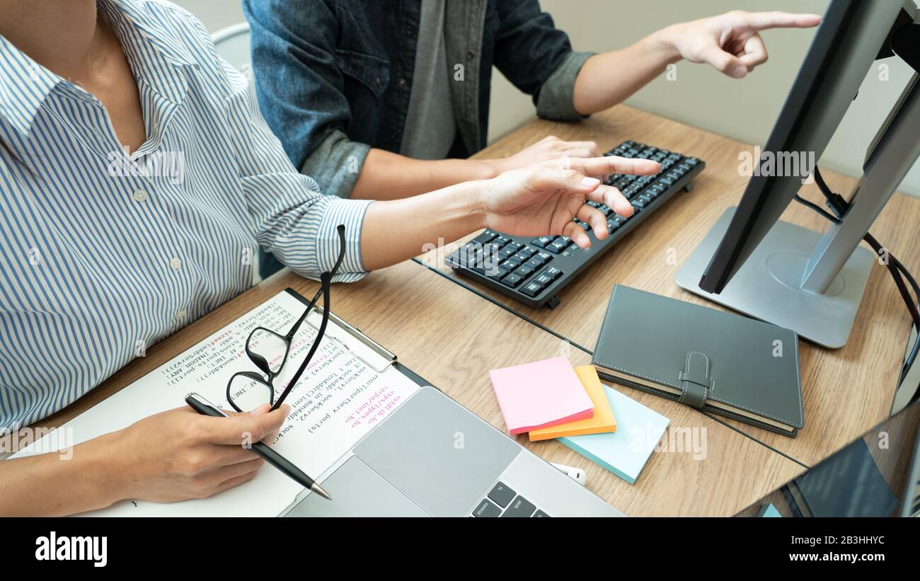 Collaborative work Software engineers website developer technologies or ...