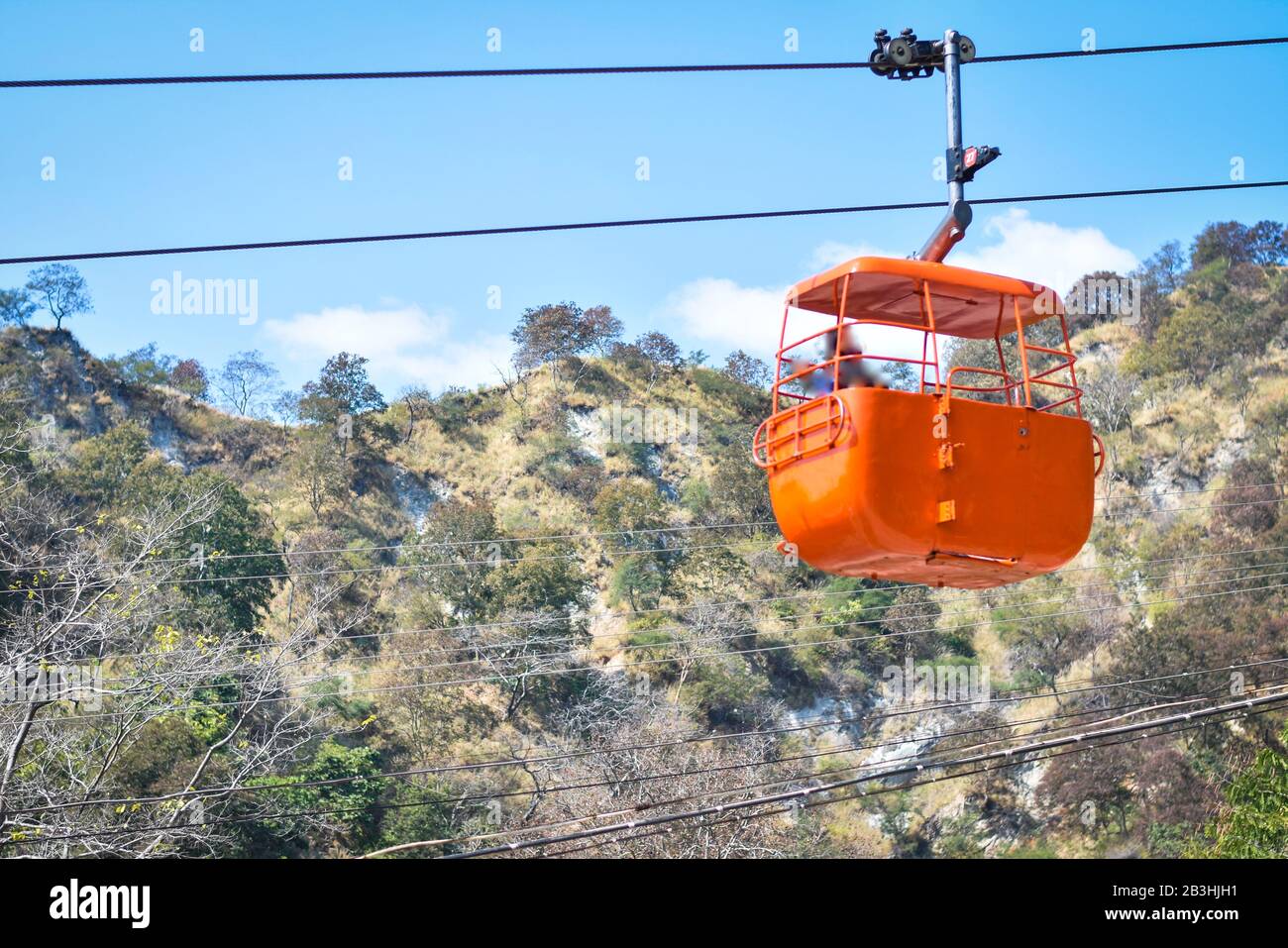 cable car on top of the mountain Stock Photo - Alamy