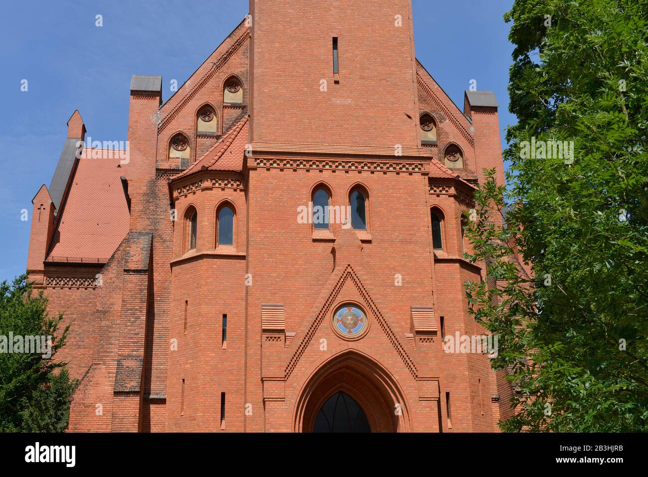 Matthaeuskirche, Schlossstrasse, Steglitz, Steglitz-Zehlendorf, Berlin ...