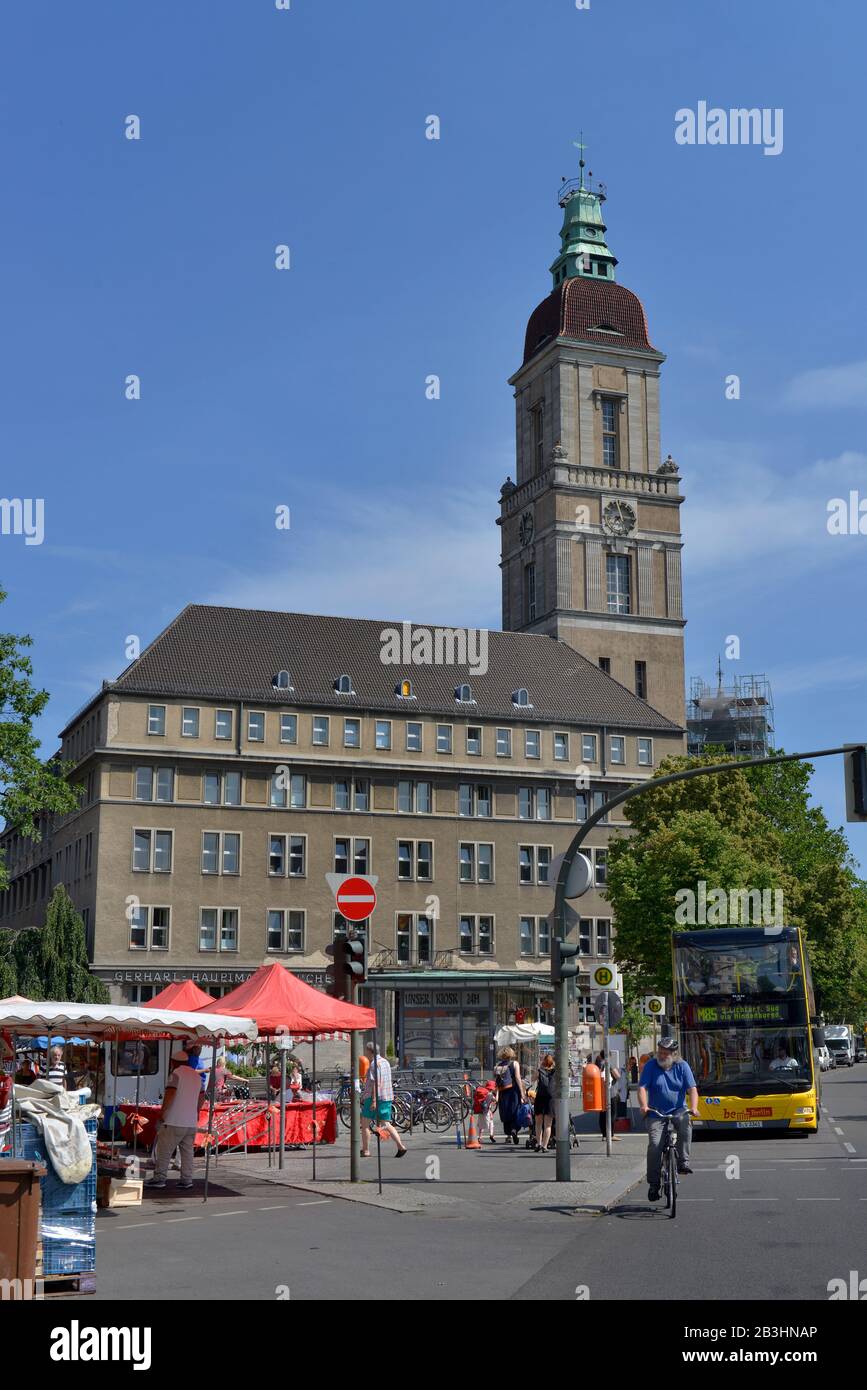 Rathaus breslauer platz friedenau berlin hi-res stock photography and ...