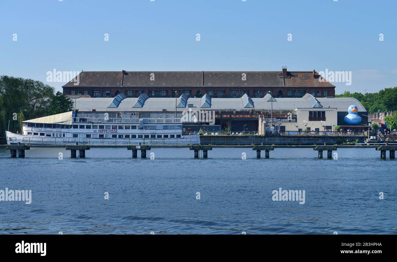 MS Hoppetosse, Treptow, Treptow-Koepenick, Berlin, Deutschland Stock ...