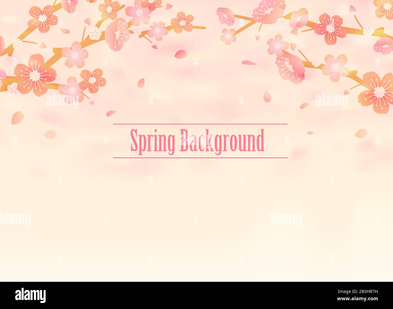 Floral theme background Stock Vector Images - Alamy
