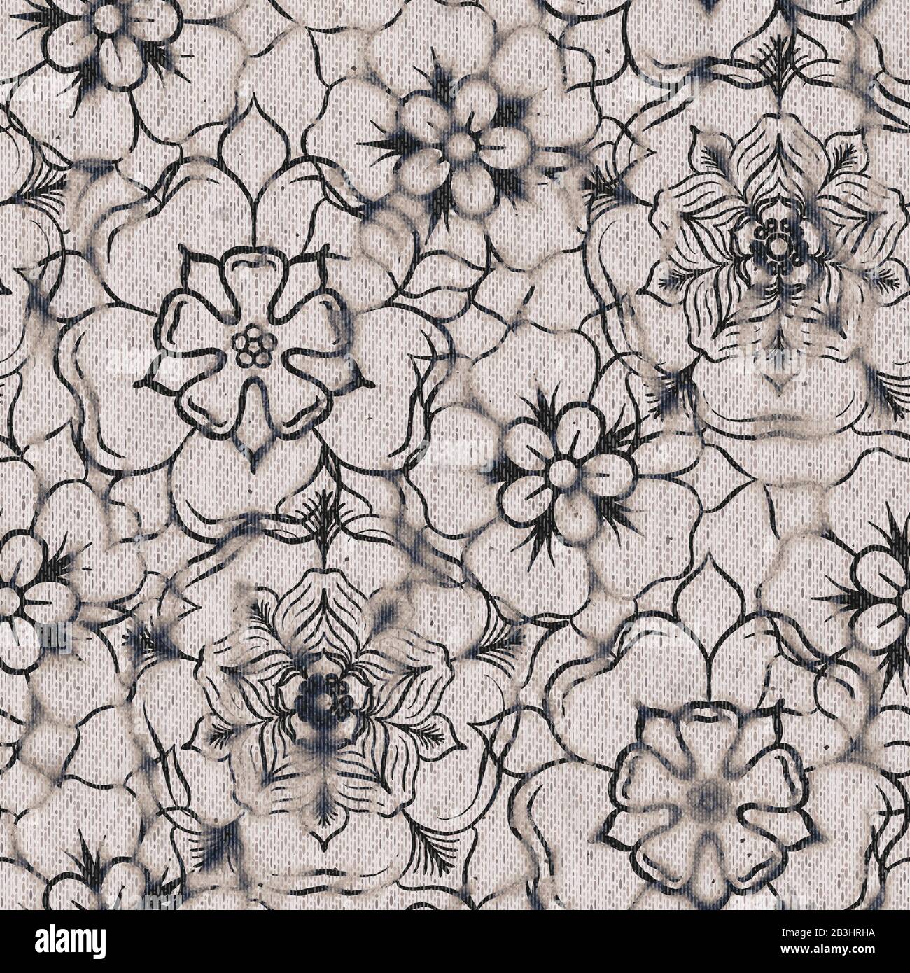 Worn faded white denim jean texture pattern swatch Stock Photo - Alamy