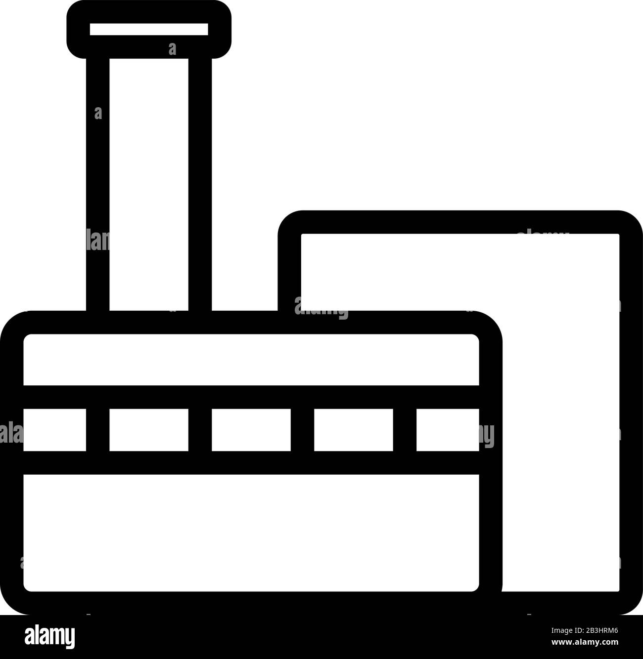 works icon vector. Isolated contour symbol illustration Stock Vector ...