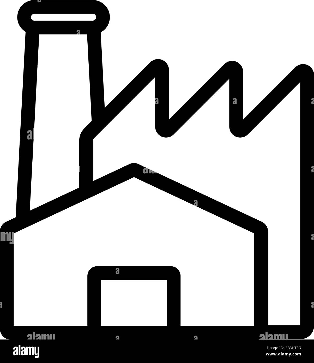 facility icon vector. Isolated contour symbol illustration Stock Vector Image & Art - Alamy