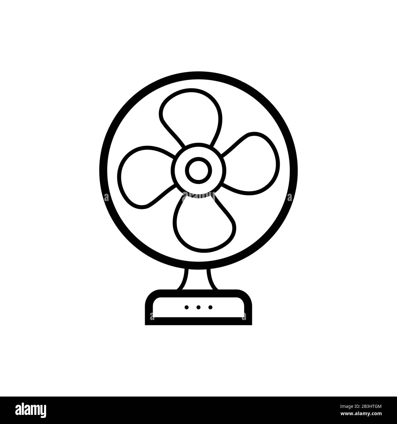 Table fan icon Stock Vector Image & Art - Alamy