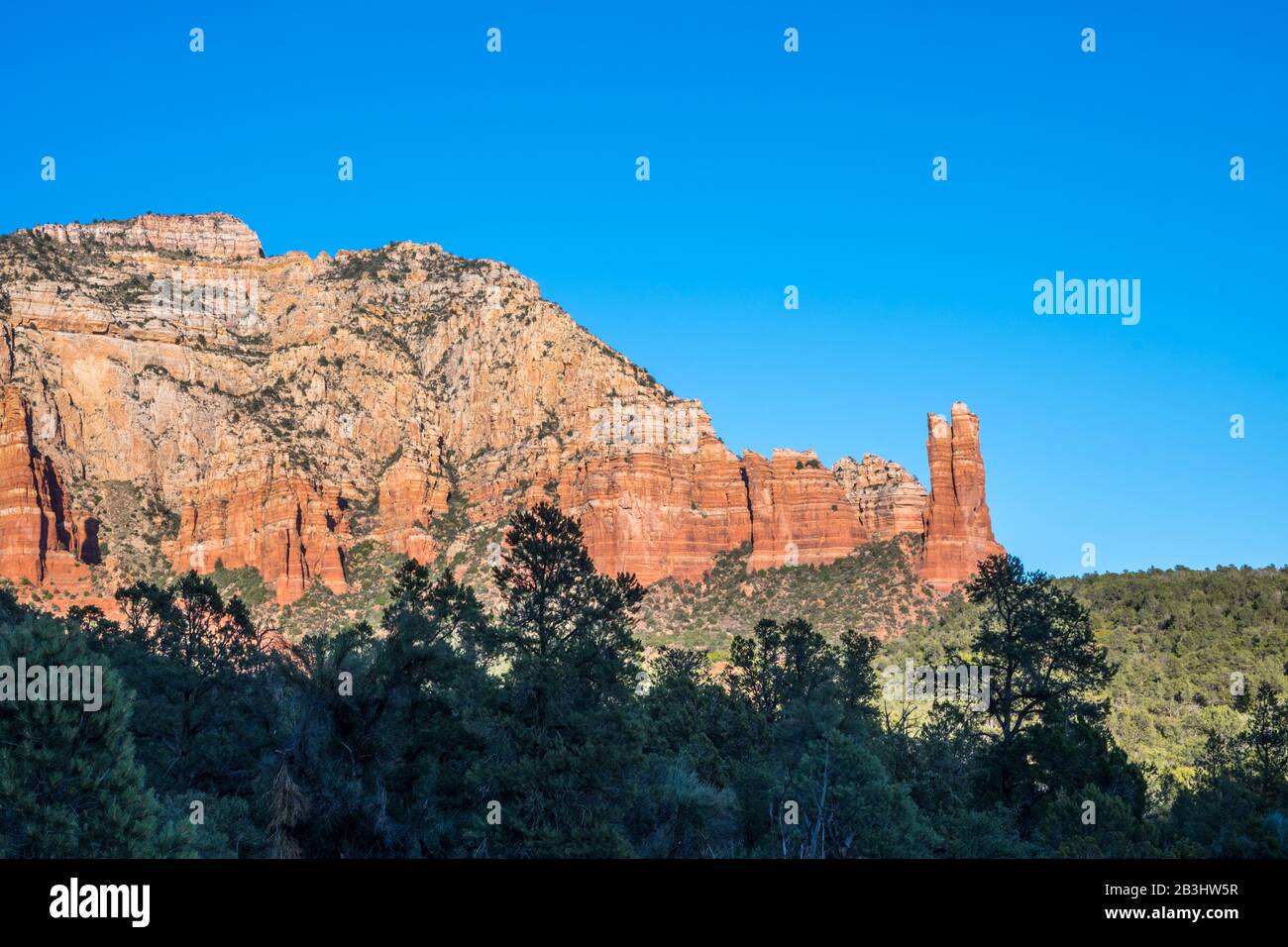 Red-Rock Buttes landscape in Sedona, Arizona Stock Photo - Alamy